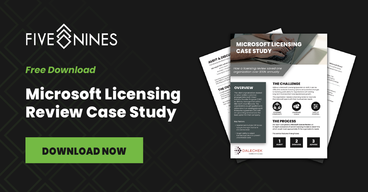 Free Download: Microsoft Licensing Case Study